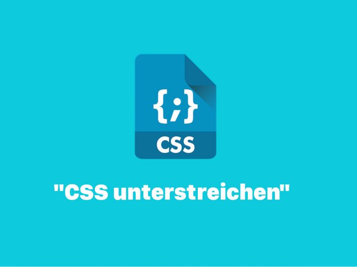 CSS: Text unterstreichen - So gehts! - Blogseite.com