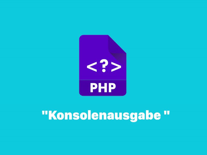 PHP: Konsolenausgabe- So gehts! - Blogseite.com