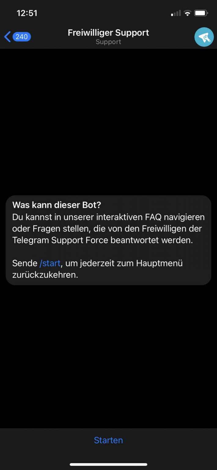 Telegram: Support Kontaktieren - So gehts! - Blogseite.com