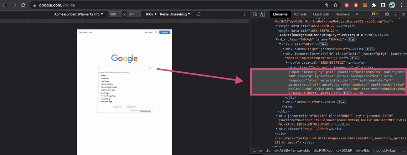 Google Chrome: Quellcode anzeigen - So gehts - Blogseite.com