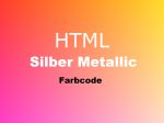HTML: Silber Metallic Farbe HEX - Farbcode 🌈 - So gehts - Blogseite.com