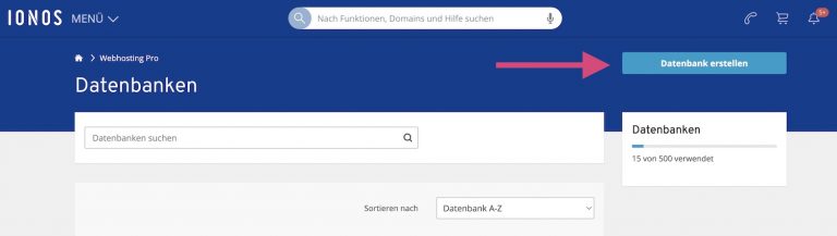 Wordpress: Datenbank erstellen: So gehts - Blogseite.com