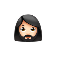 🧔🏻‍♀️ Frau Bart Bedeutung - Smileys & Emoji - Blogseite.com