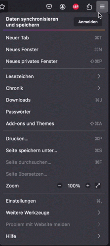 Firefox: Startseite festlegen - So gehts - Blogseite.com