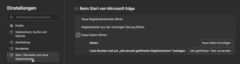 Microsoft Edge: Startseite ändern - So gehts - Blogseite.com