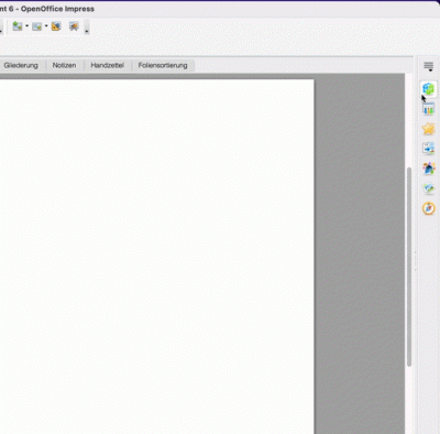 OpenOffice Impress: Folien Layout ändern - So gehts - Blogseite.com