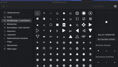 MAC: Shortcut für Smileys und Sonderzeichen - Blogseite.com