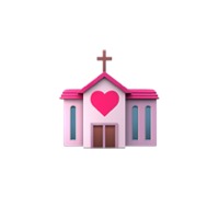 💒 Kirche mit Herz - Smiley Emoji - Bedeutung - Blogseite.com