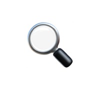 🔍 Lupe nach links - Smiley Emoji - Bedeutung - Blogseite.com