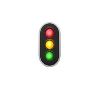 🚦 Vertikale Ampel - Smiley Emoji - Bedeutung - Blogseite.com